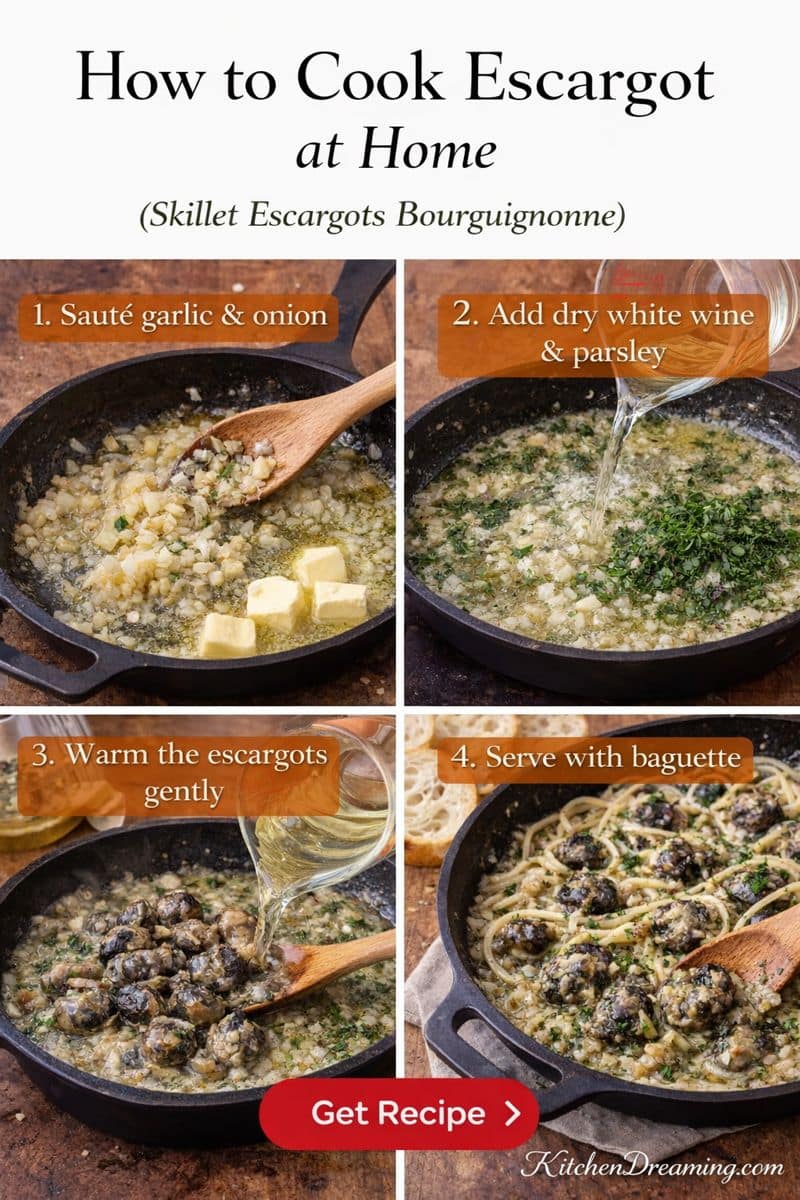 Escargots à la Bourguignonne for a Crowd (Easy Garlic-Butter Skillet ...