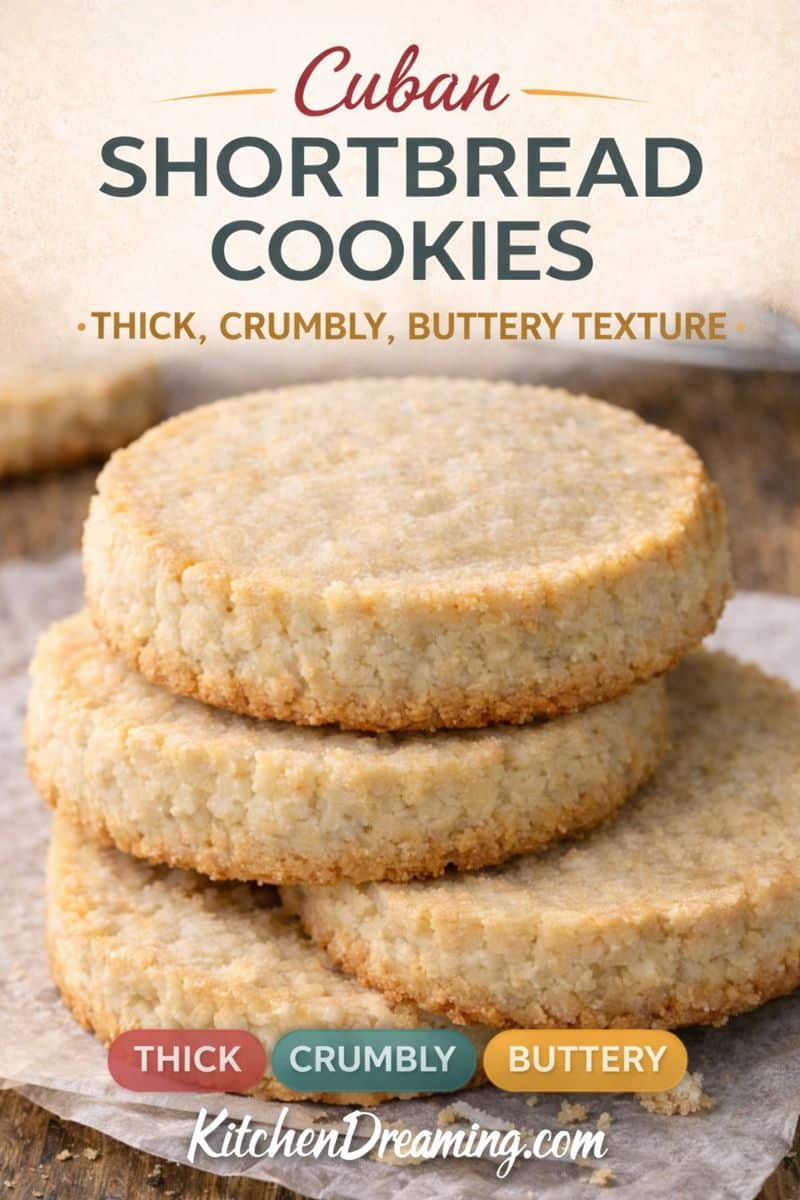 Cuban Shortbread Cookies (Bakery-Style, Buttery, Crumbly Cookies You ...