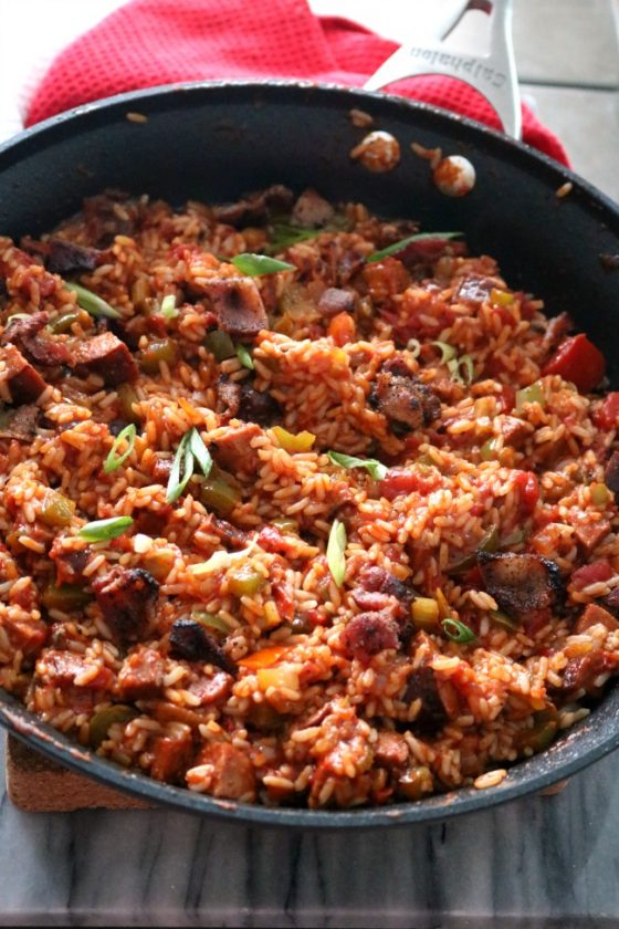 Red Rice and Sausage
