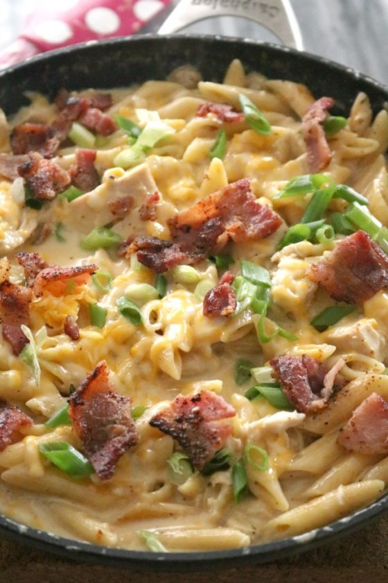 Chicken Bacon Ranch Pasta Recipe