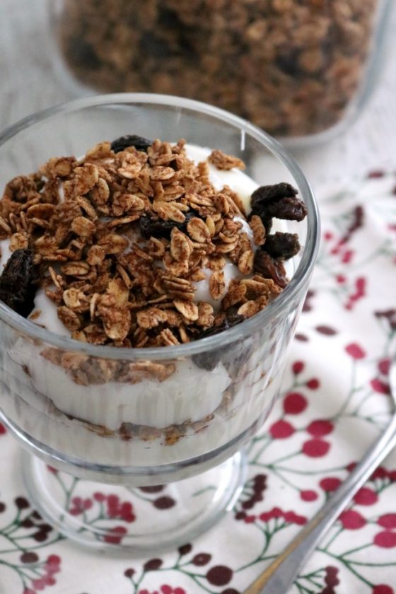 Cinnamon Raisin Granola