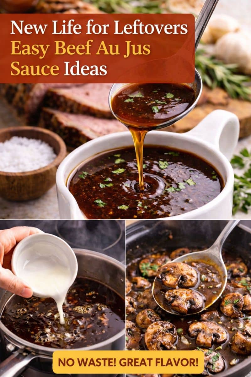 Easy Beef Au Jus Sauce (Rich Flavor in Just 15 Minutes!) | Kitchen Dreaming