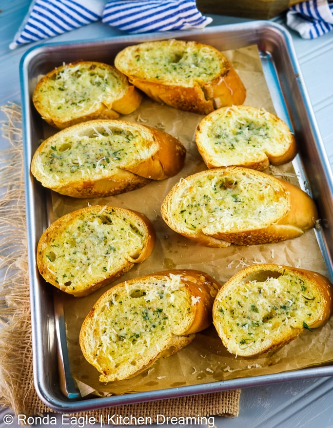 The Best Homemade Garlic Bread | Kitchen Dreaming