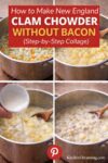 Creamy New England Clam Chowder Without Bacon (Classic Flavor, Ready in ...