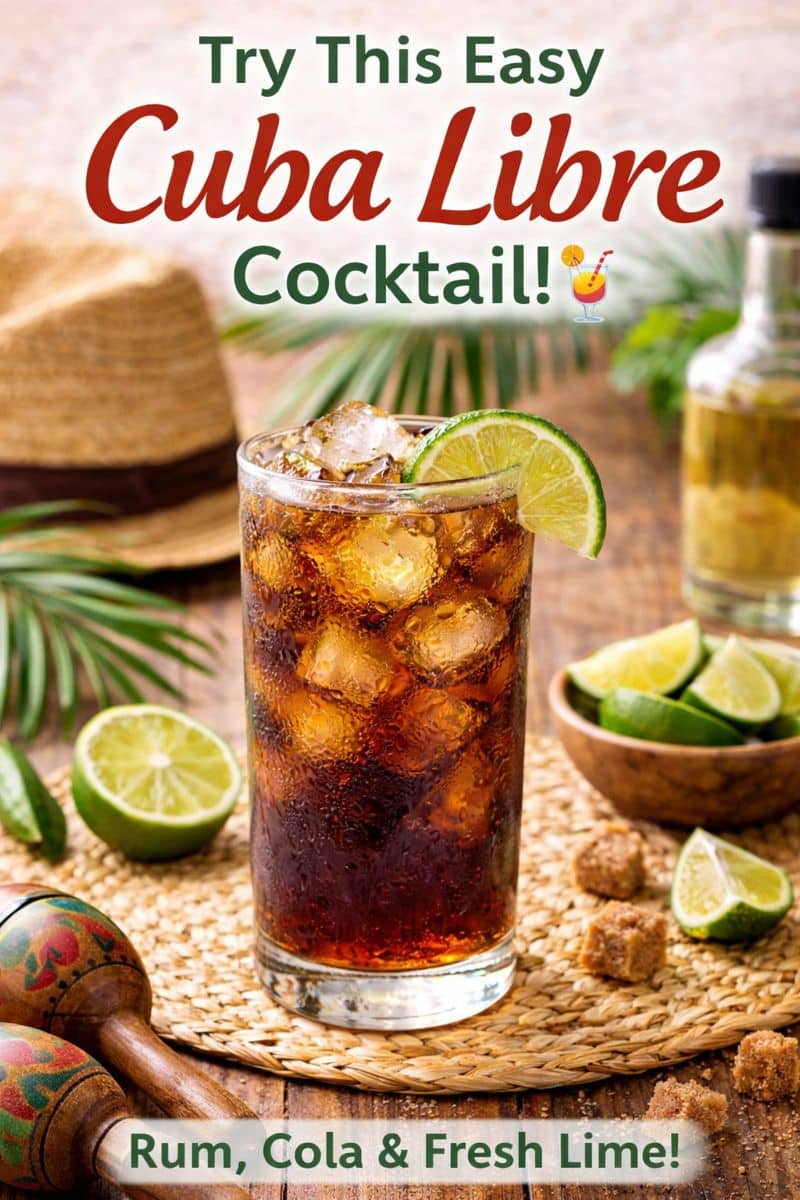 Cuba Libre (Rum & Coke with Lime) | Kitchen Dreaming