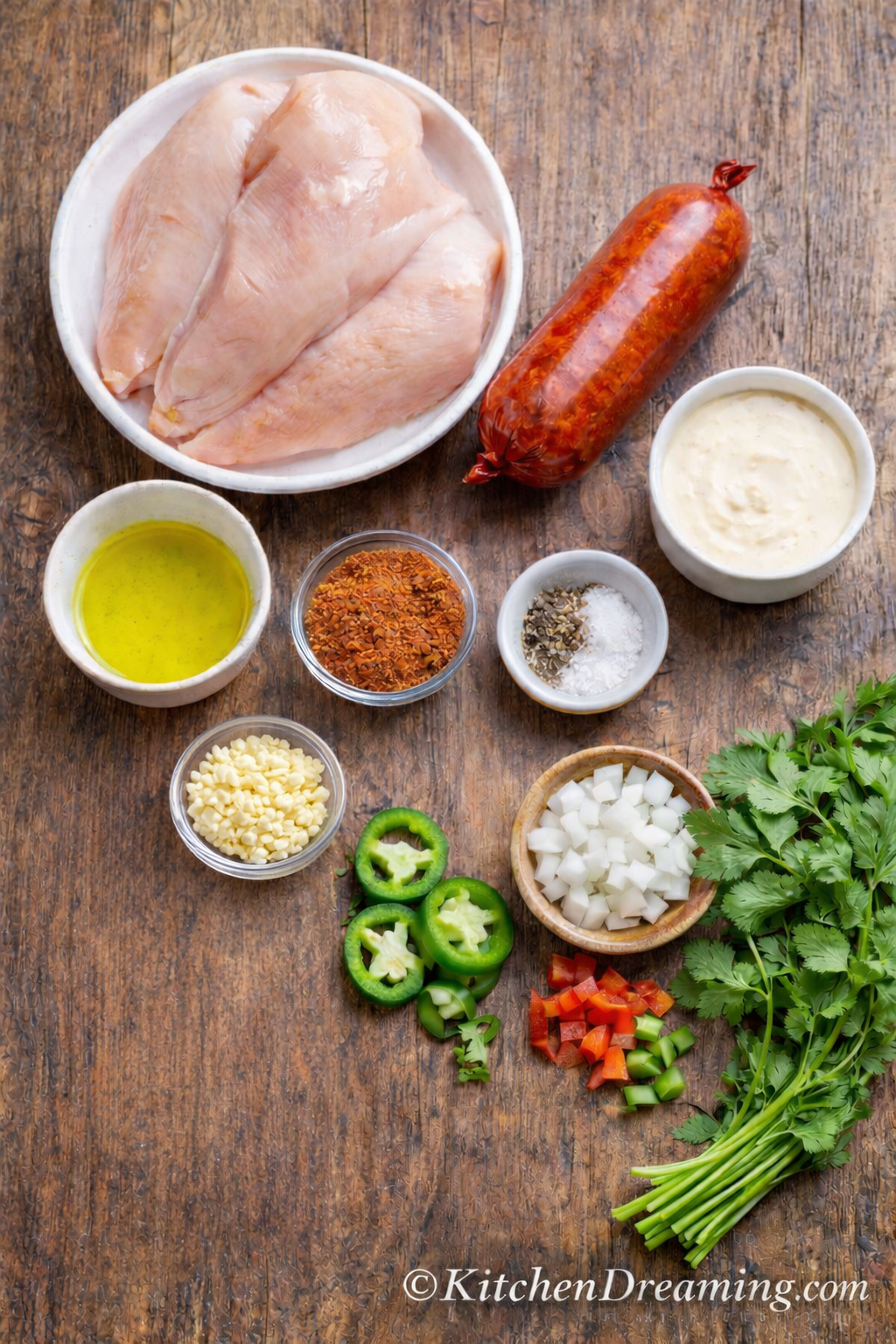 Chori Pollo - Easy Mexican-Style Chorizo Chicken | Kitchen Dreaming