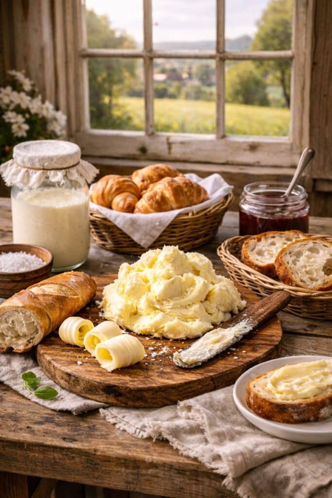 Homemade French Butter (Easy Cultured Butter Recipe at Home) | Kitchen ...